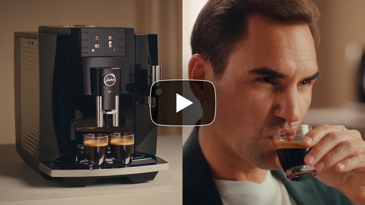 La campaña actual con Roger Federer - Cafeteras JURA - Especialidades ...